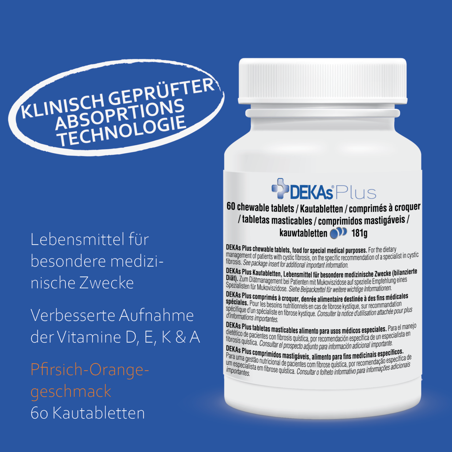 DEKAs Plus Kautabletten (Muko) - DEKAsVitamins.com
