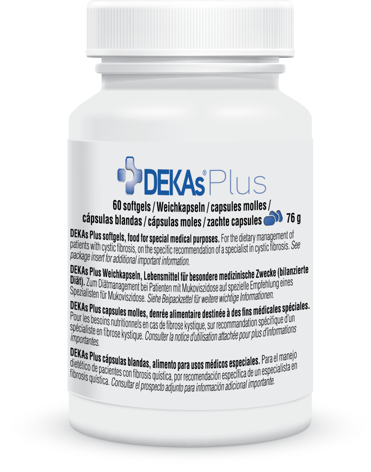 DEKAS in Cystic Fibrosis - DEKAs vitamins